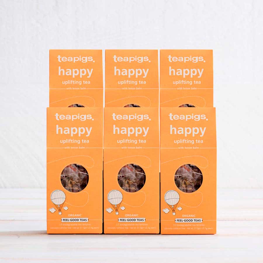 Organic Happy With Lemon Balm | Uplifting Tea | teapigs – teapigs.com